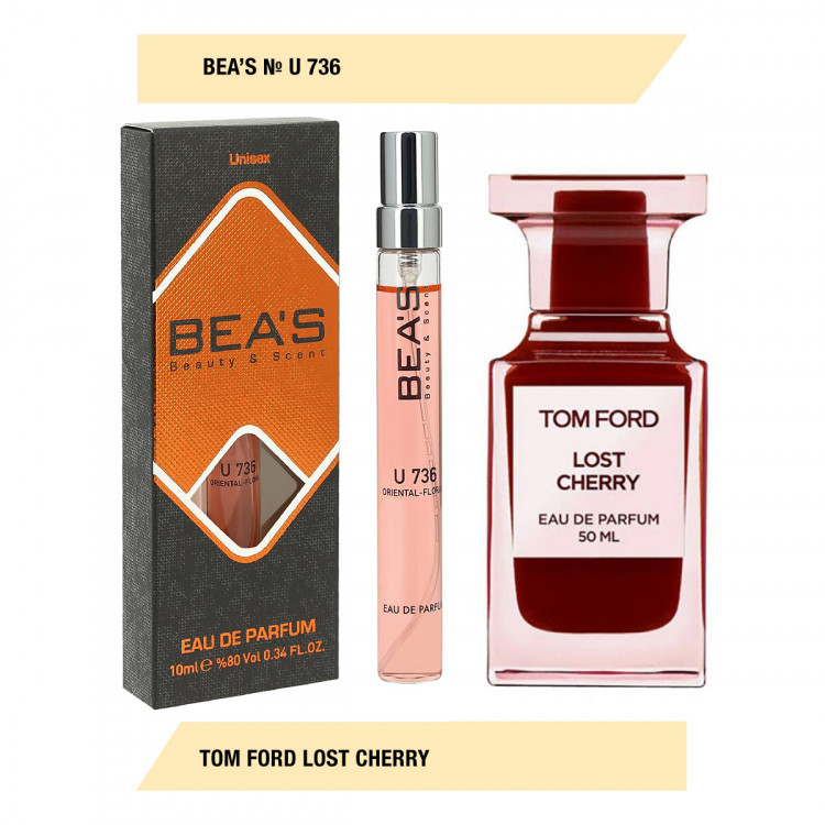 Компактный парфюм BEA'S 10 ml U 736 Tom Ford Lost Cherry edp unisex по цене 449 руб. в интернет ...